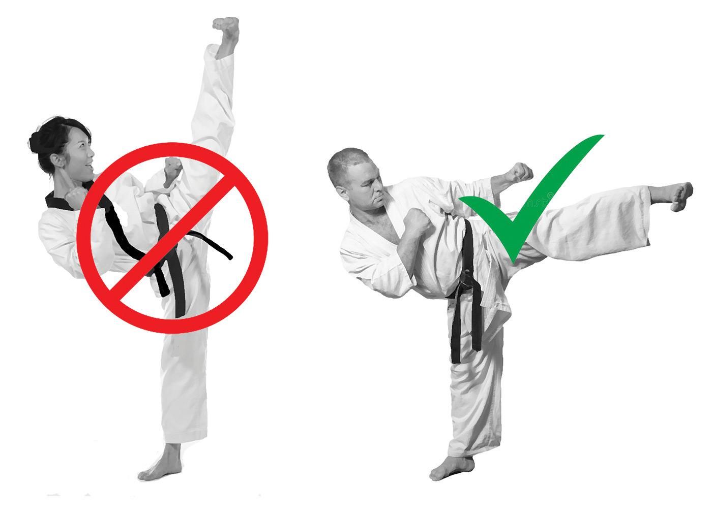 Karate Kick To Face