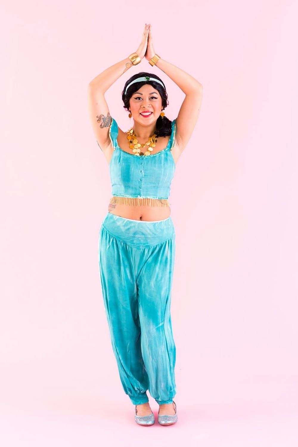 Princess Jasmine Costume For Women Diy