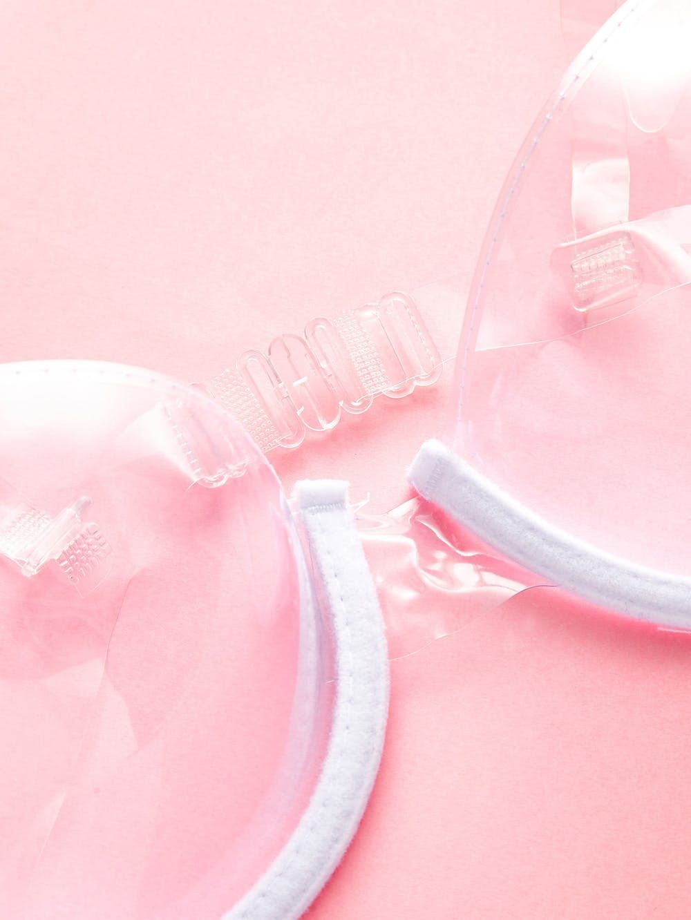 Clear Plastic Bra