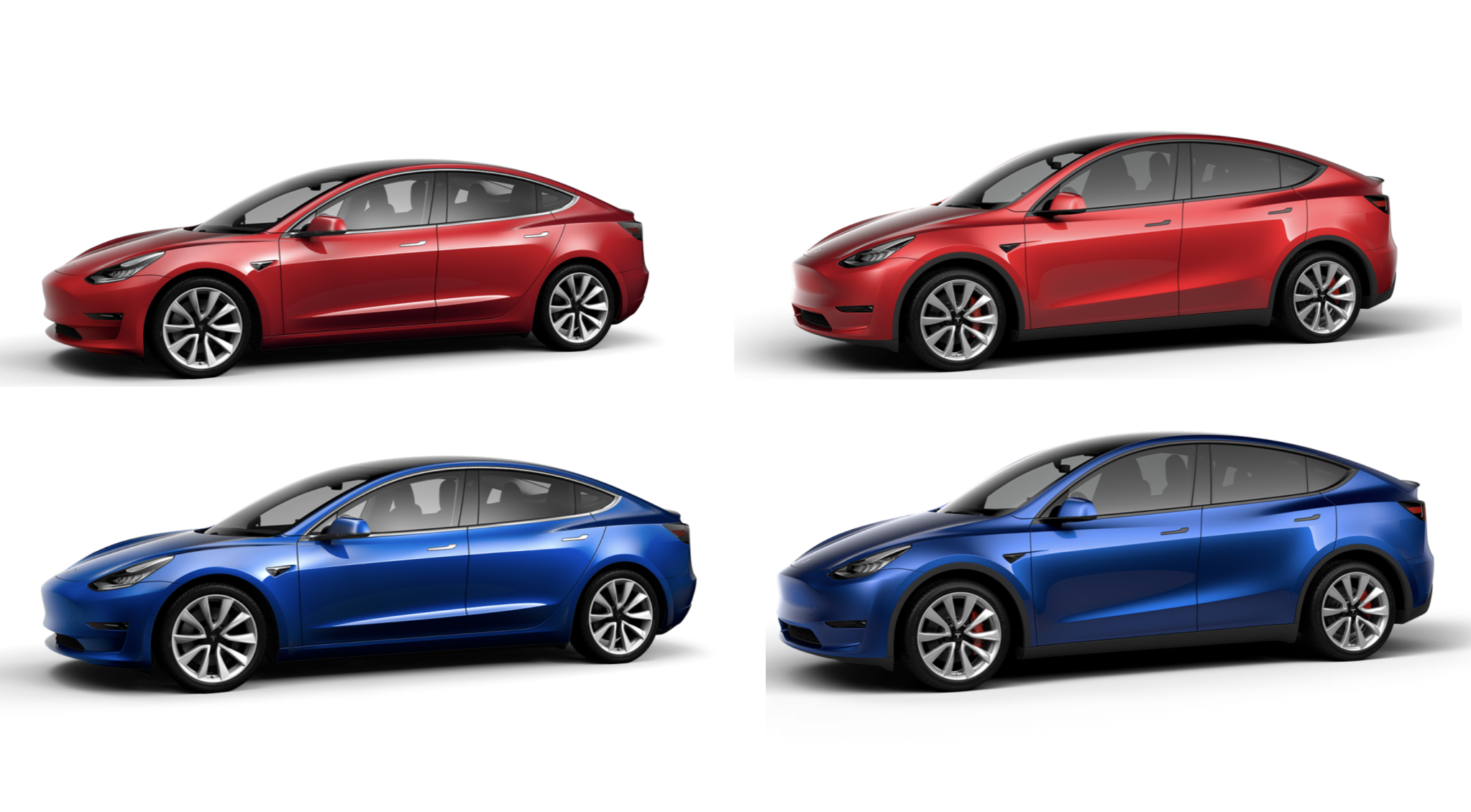 2021 tesla model y vs model 3 store
