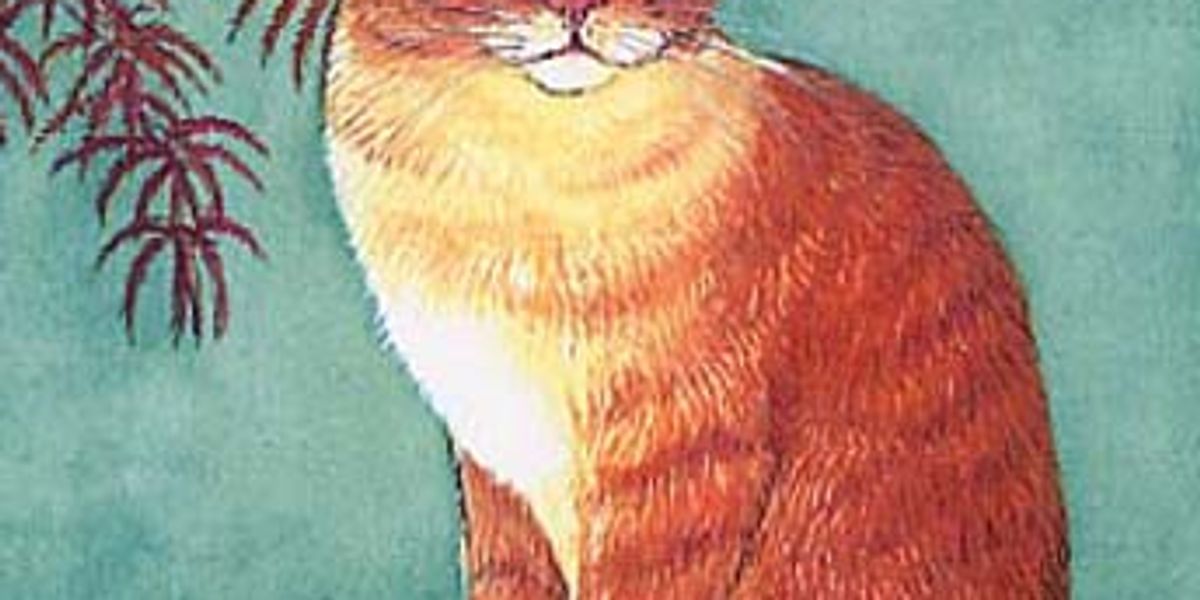 Mythical, Ancient Cultural Cat Paintings - Love Meow