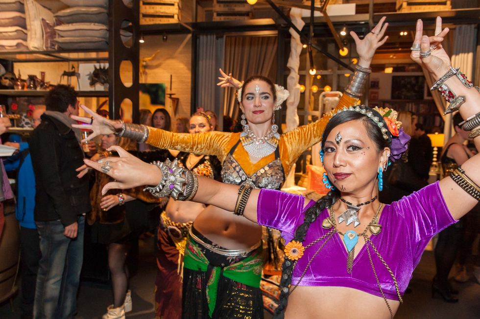 A Book Party with Belly Dancers! The Launch of Burning Man: Art on Fire ...