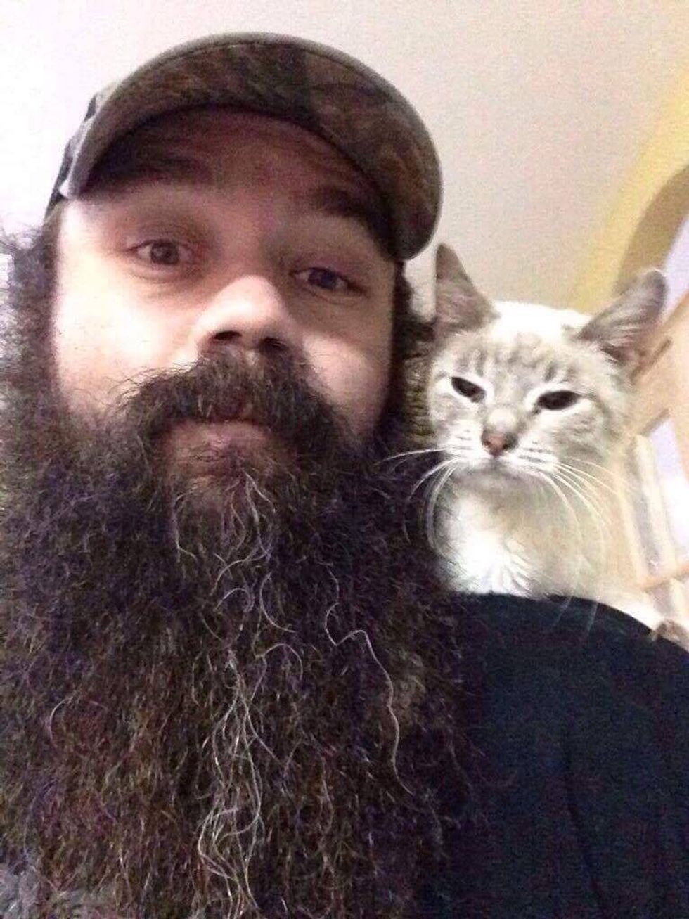 2 Year-old Cat, Size of 3 Month Kitten, Can't Stop Hugging Her Rescuers ...