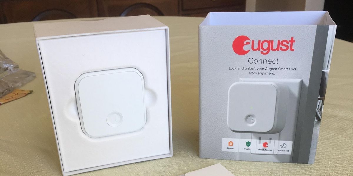 Review August Connect, Wi-Fi Bridge for August Smart Locks - Gearbrain