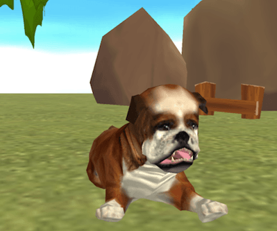Virtual pet app for Android review of Puppy Dog 3D - Gearbrain