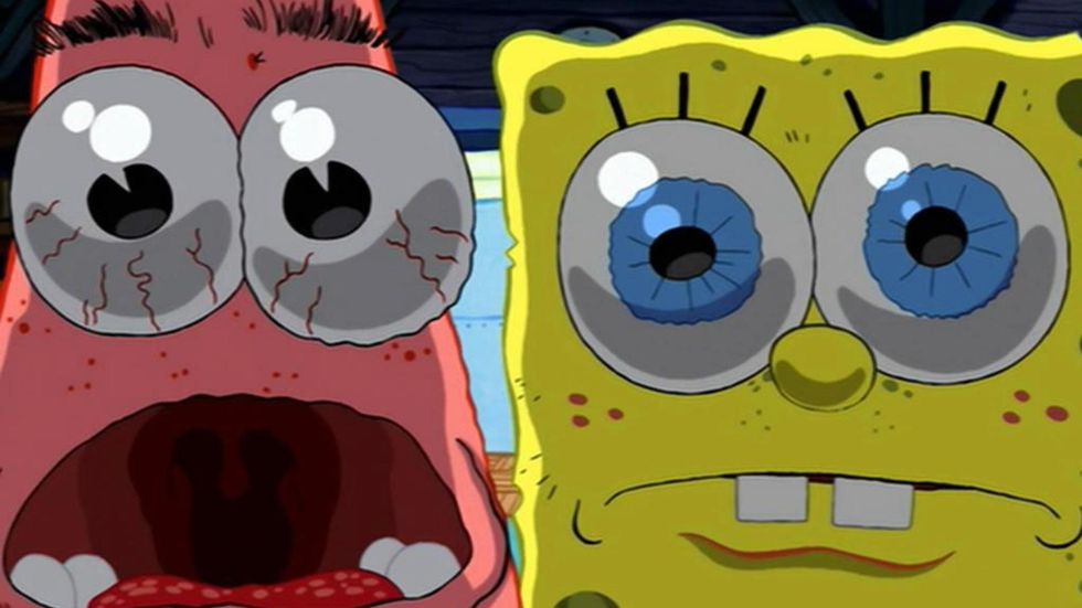 The Many Stages Of A Hangover As Told By 'Spongebob'
