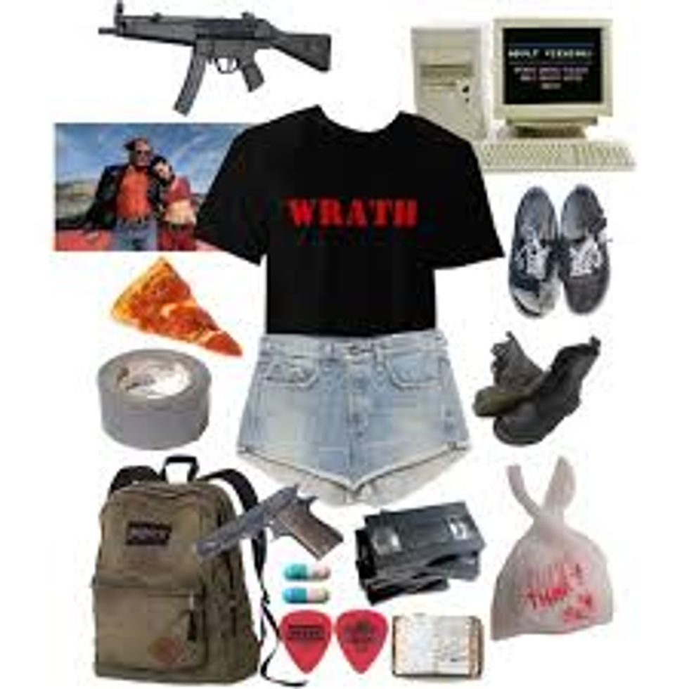 Columbine Costume Arrest On Halloween