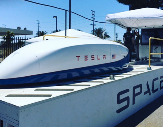 Hyperloop Tesla/Space X vehicle travels 220 mph during test - Gearbrain