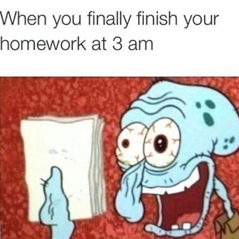 24 Spongebob Memes You'll Understand If You're A College Student