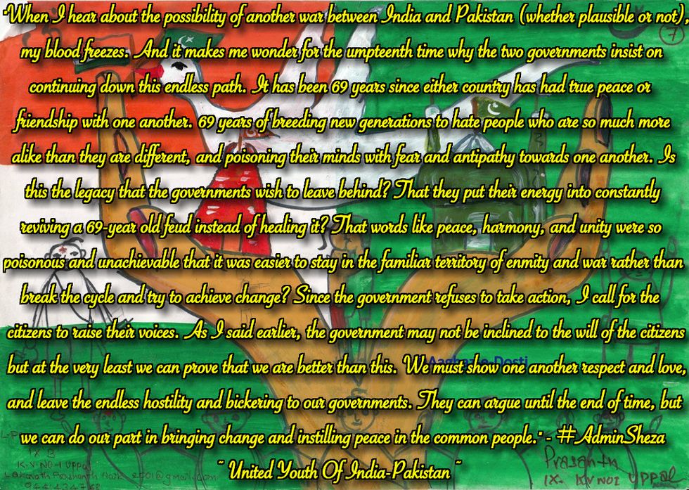 20 Images That Promote Peace Between Pakistan And India