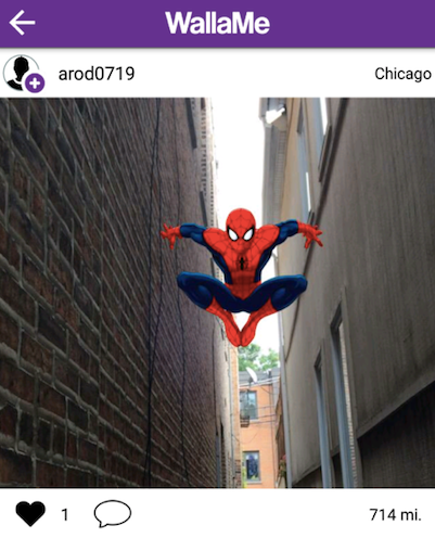 Review: Augmented reality app WallaMe creates secret notes - Gearbrain