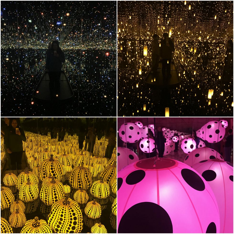 "Yayoi Kusama: Infinity Mirrors" Exhibit Draws Hundreds To D.C.