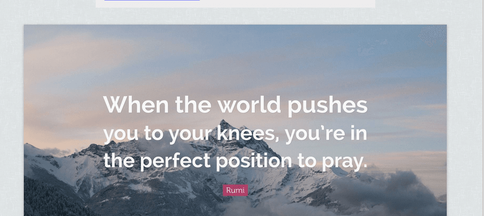 On Your Knees