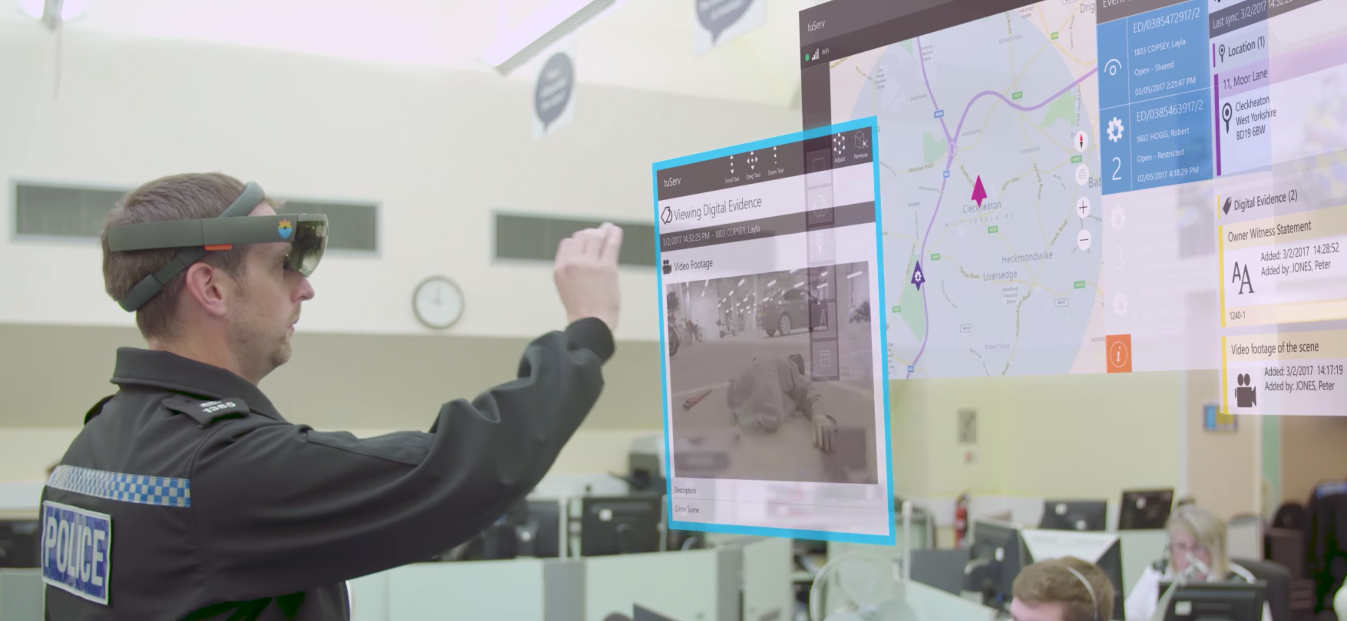 HoloLens and augmented reality help police fight crime - Gearbrain