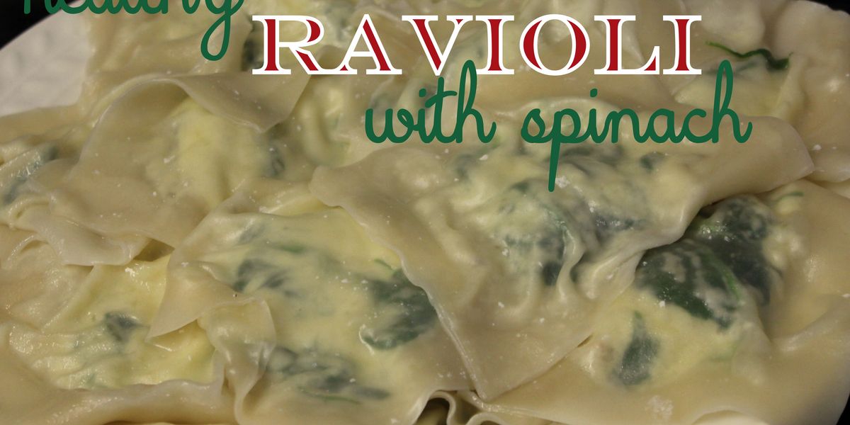 Easy Wonton Ravioli - My Recipe Magic
