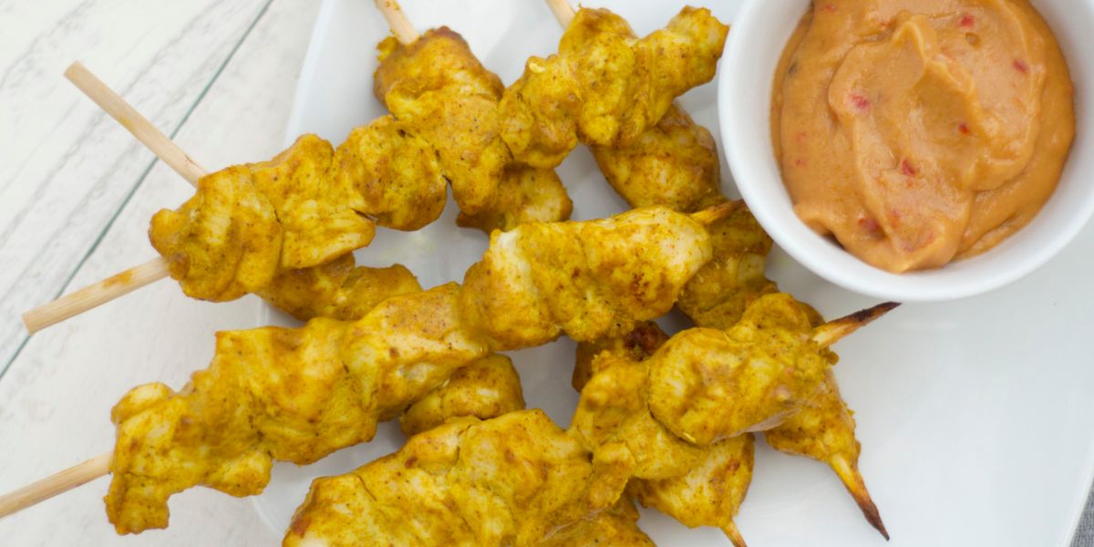 Thai Chicken Satay - My Recipe Magic