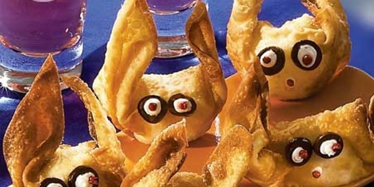 Wonton Bats - My Recipe Magic