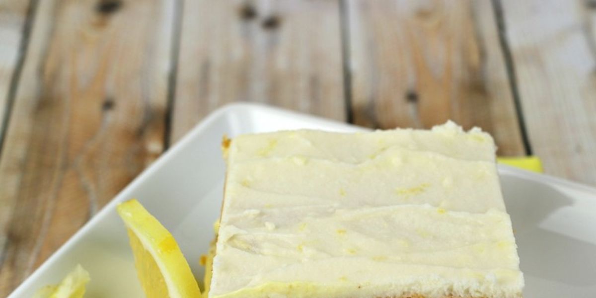 Easy No Bake Lemon Ice Box Cake - My Recipe Magic
