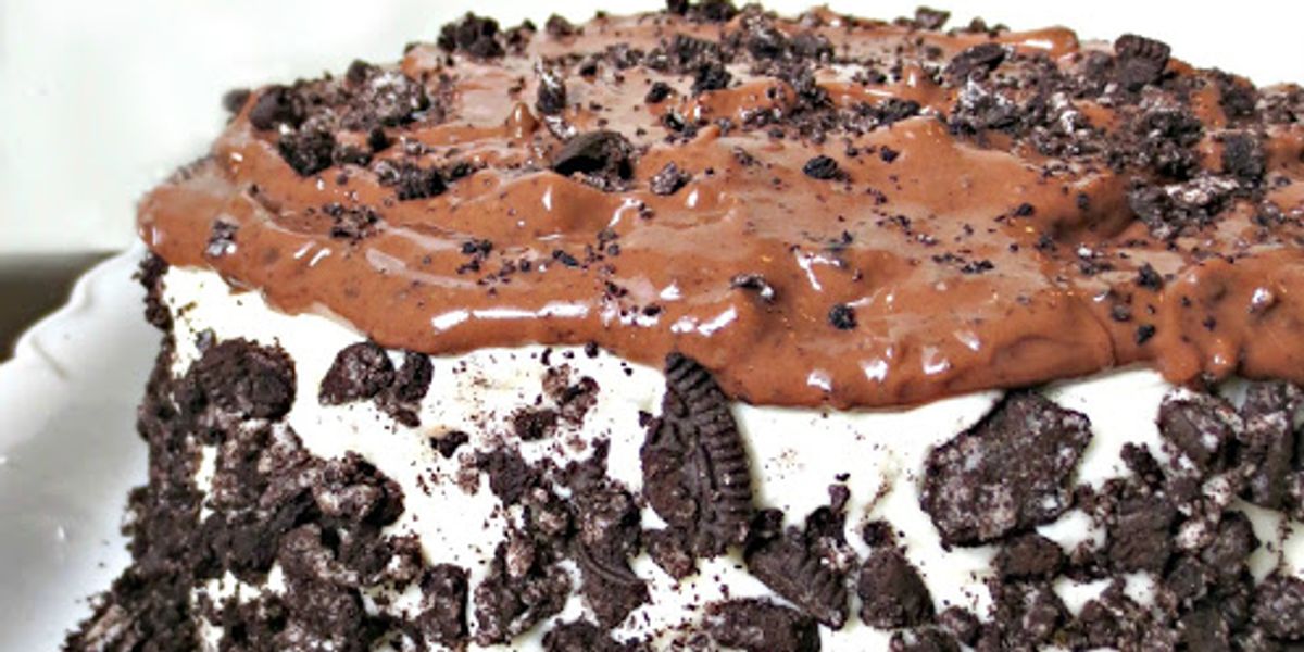 Forbidden Oreo Pudding Cake - My Recipe Magic