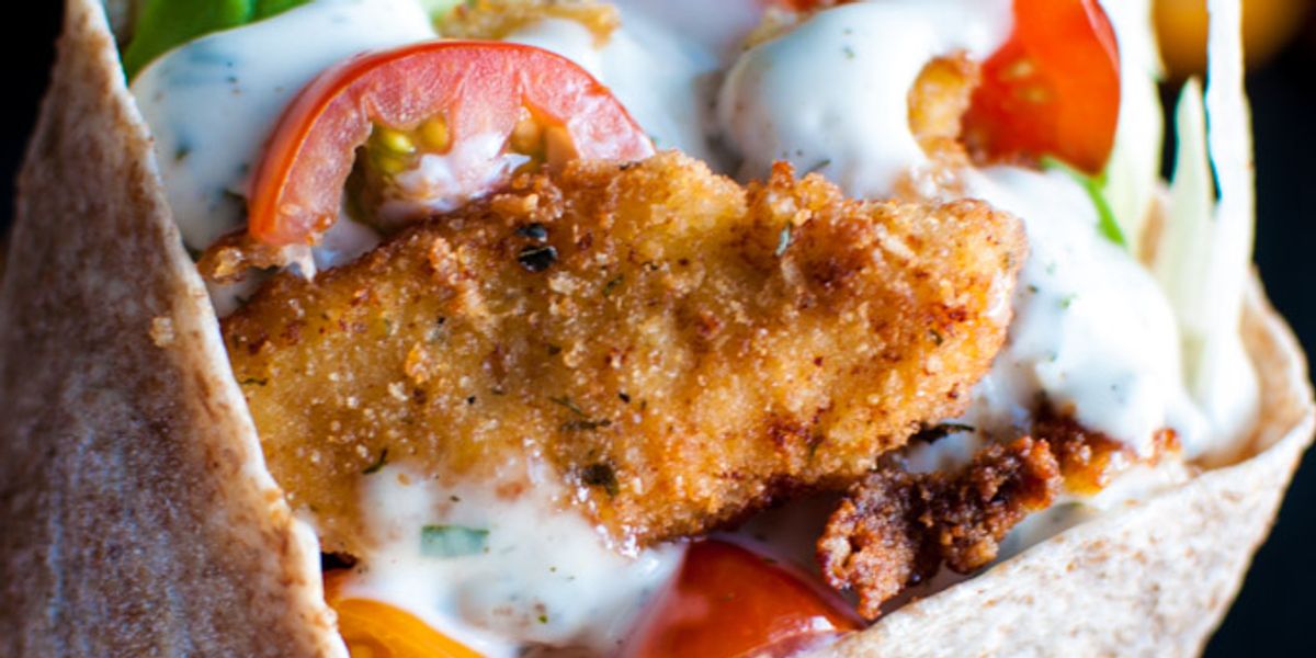 Ranch Fried Chicken Wraps - My Recipe Magic