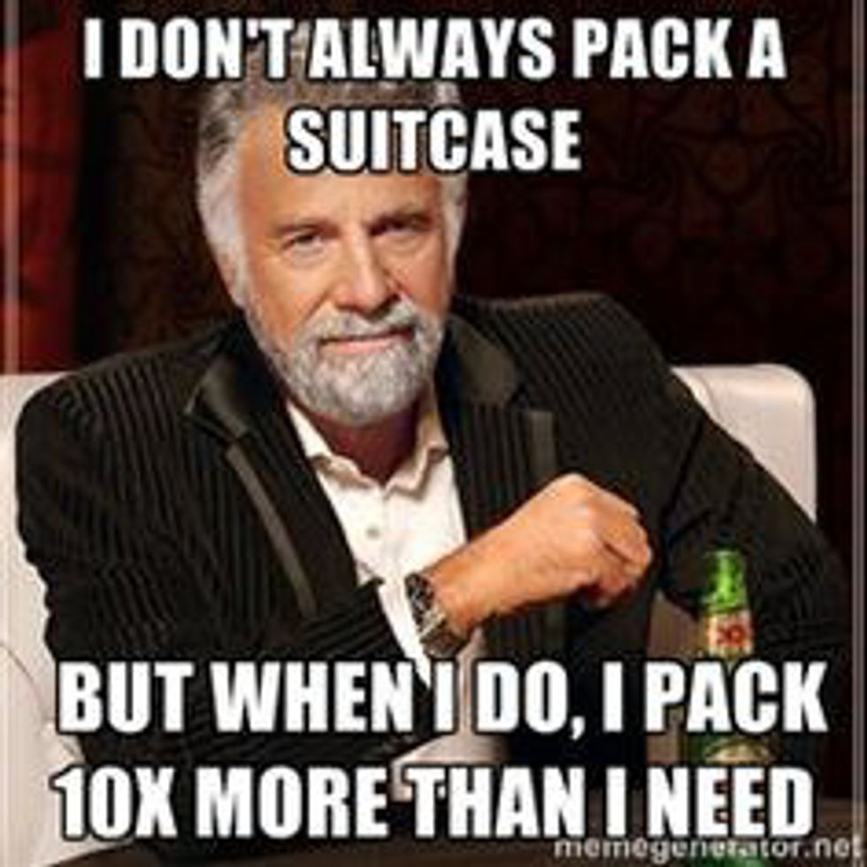 Confessions Of An Overpacker
