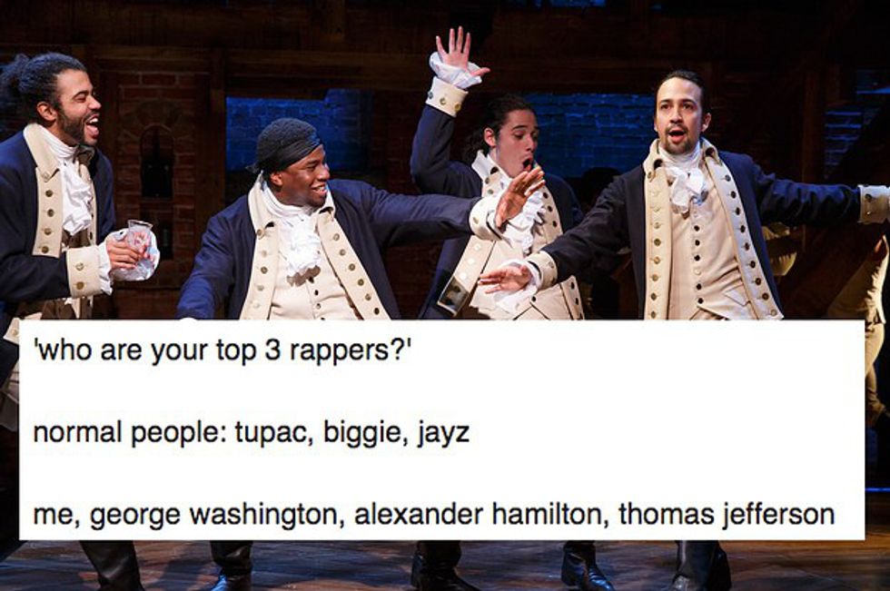14 Stages Of Being Obsessed With 'Hamilton'