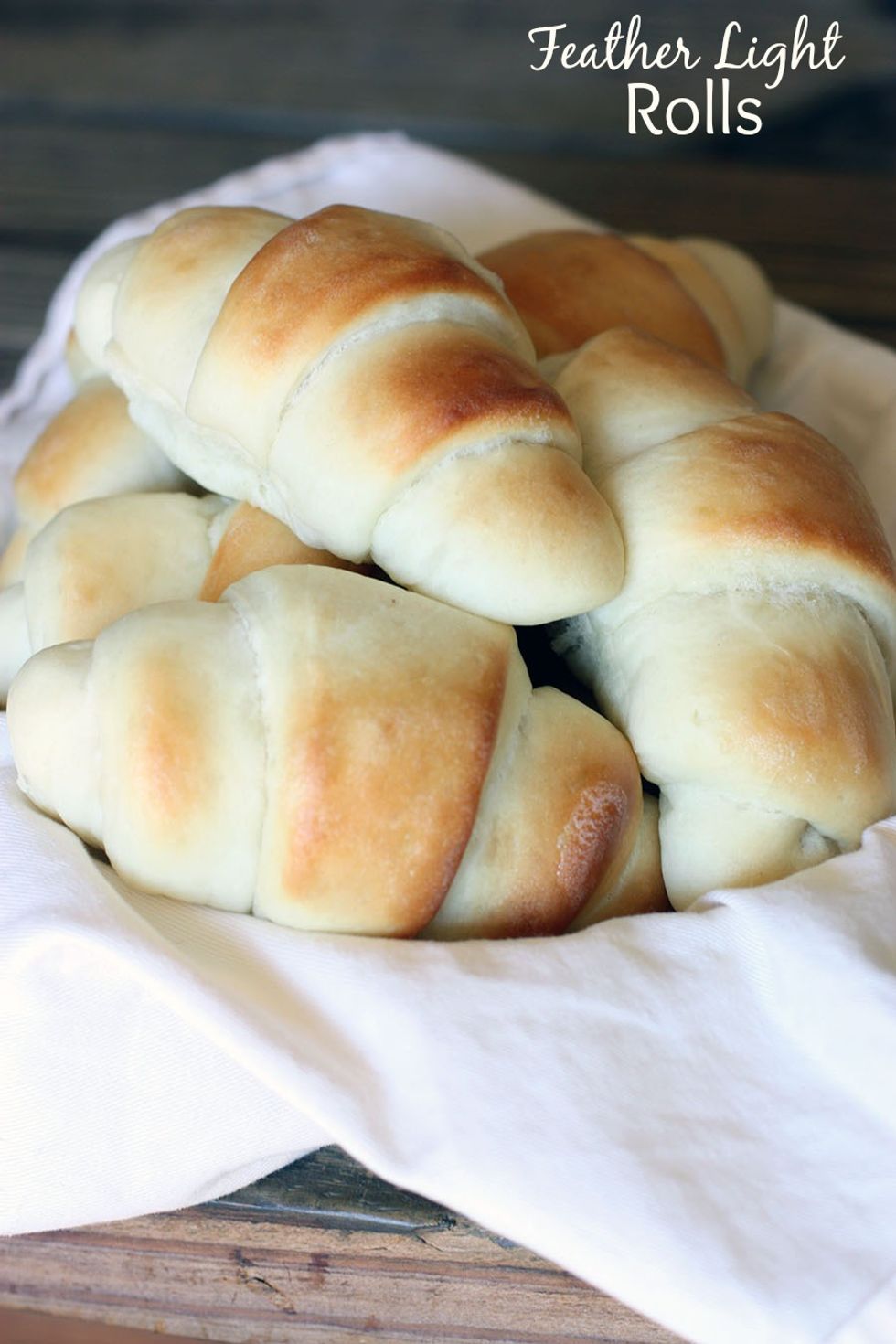 Feather Light Rolls - My Recipe Magic