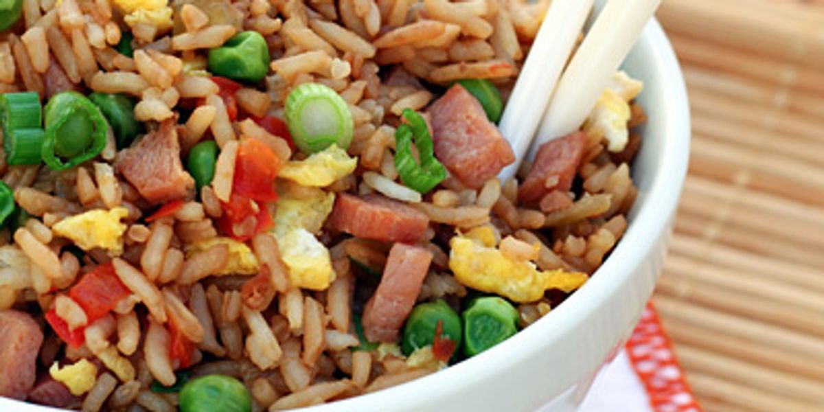 Favorite Ham Fried Rice - My Recipe Magic