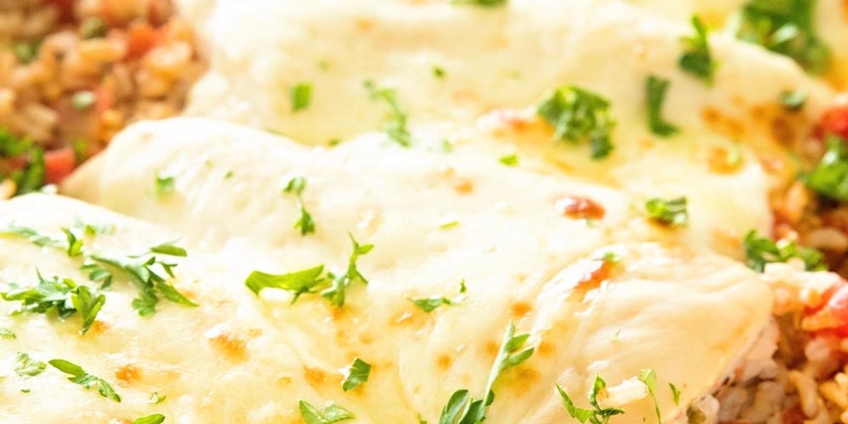 Italian Cheesy Chicken and Rice Casserole - My Recipe Magic