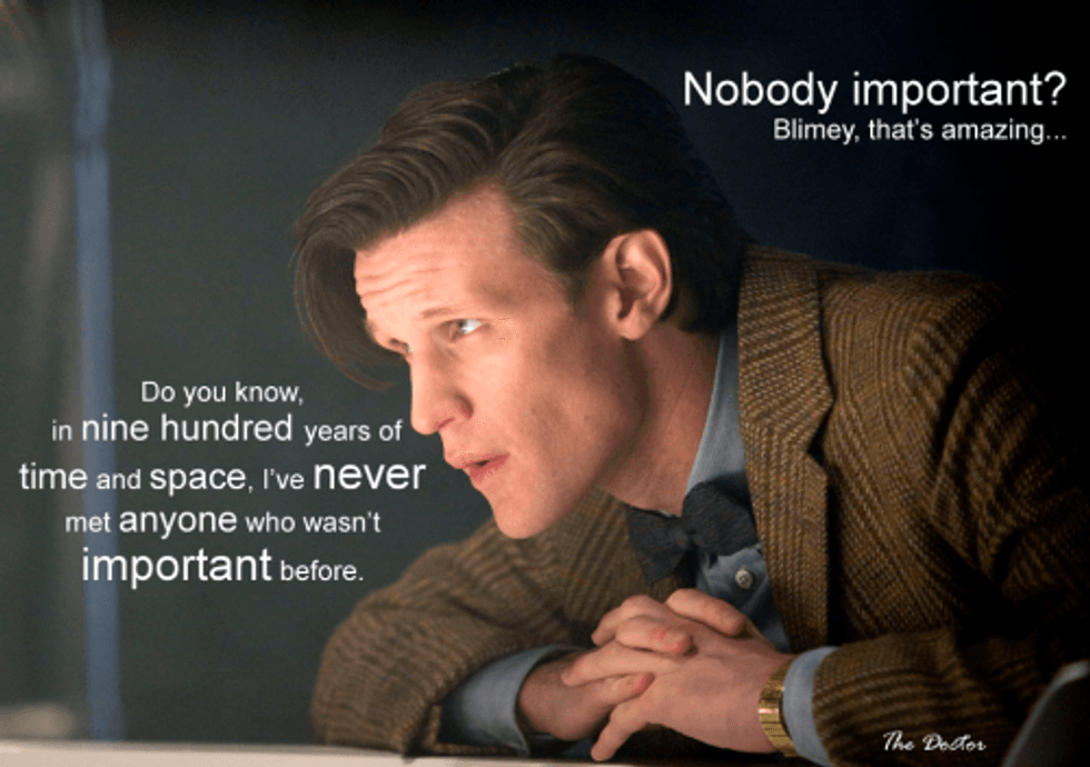 Seven Doctor Who Quotes To Remember When Life Happens.