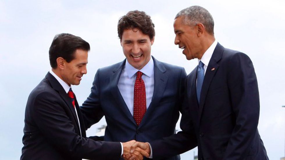 Three Major Leaders Meet