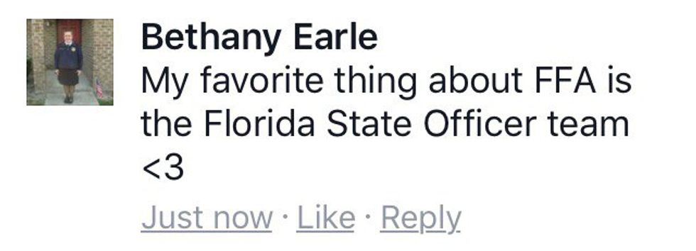 Thank You FFA For All The Memories