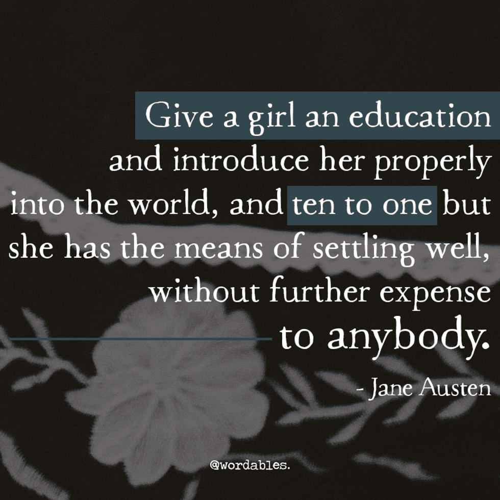 Eleven Jane Austen Quotes To Live By