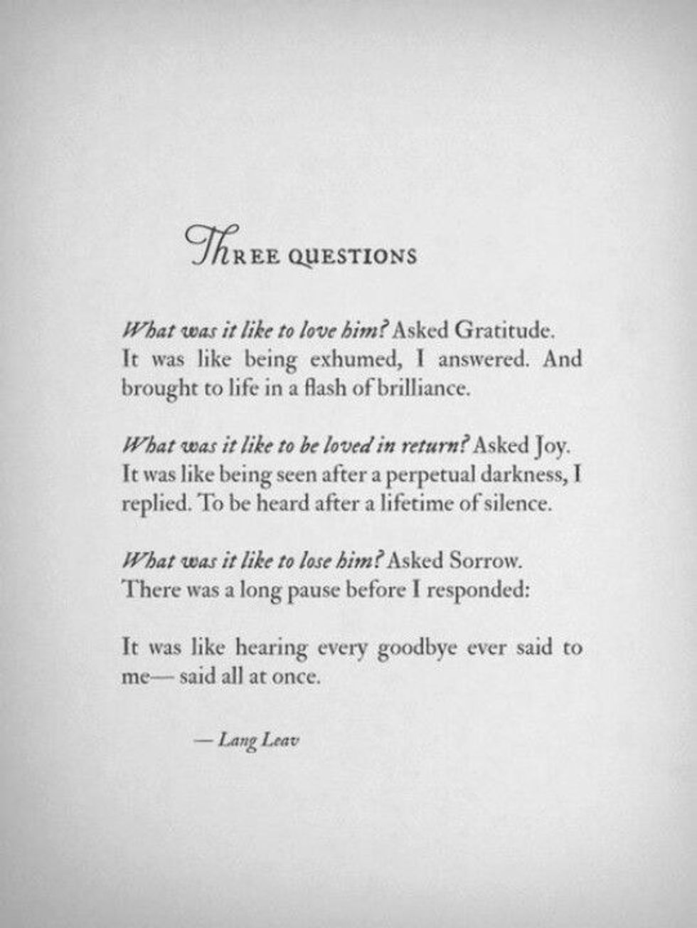 11 Leav Lang Poems Every Twenty Something Needs To Read