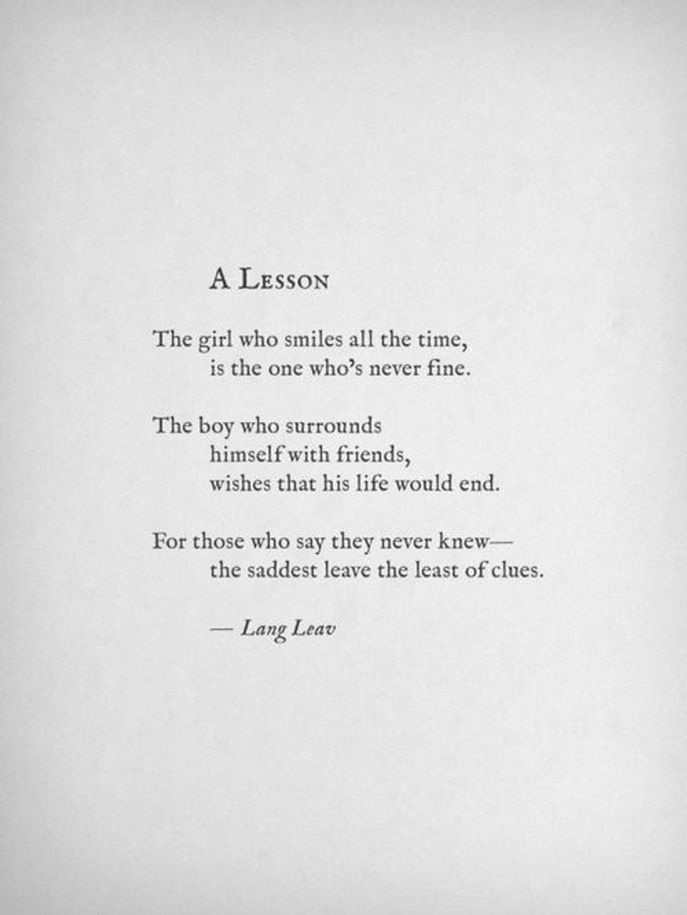 11 Leav Lang Poems Every Twenty Something Needs To Read