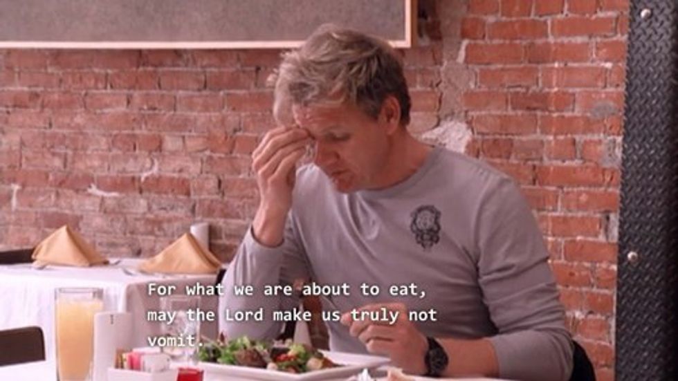 8 Times Gordon Ramsay Described How You Feel About Food At College