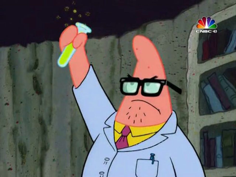 Taking Your Finals As Told By Patrick Star