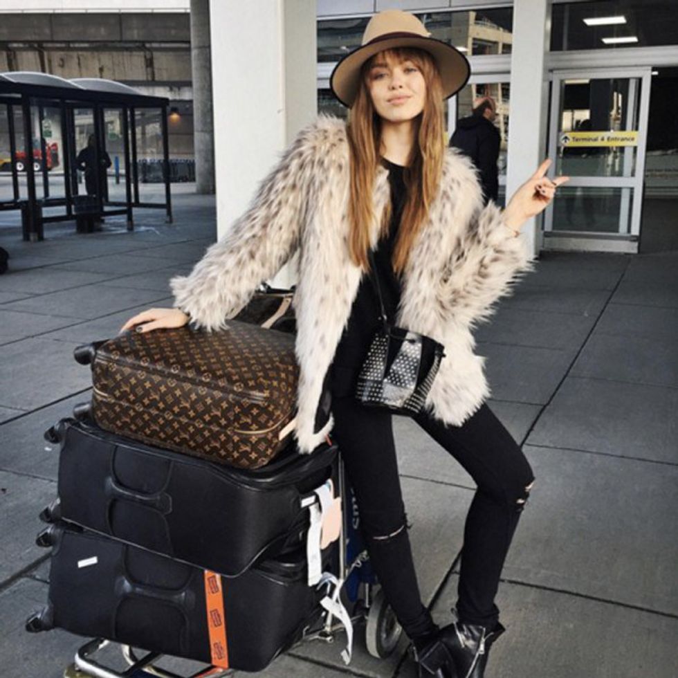 How To Travel Through An Airport With Style