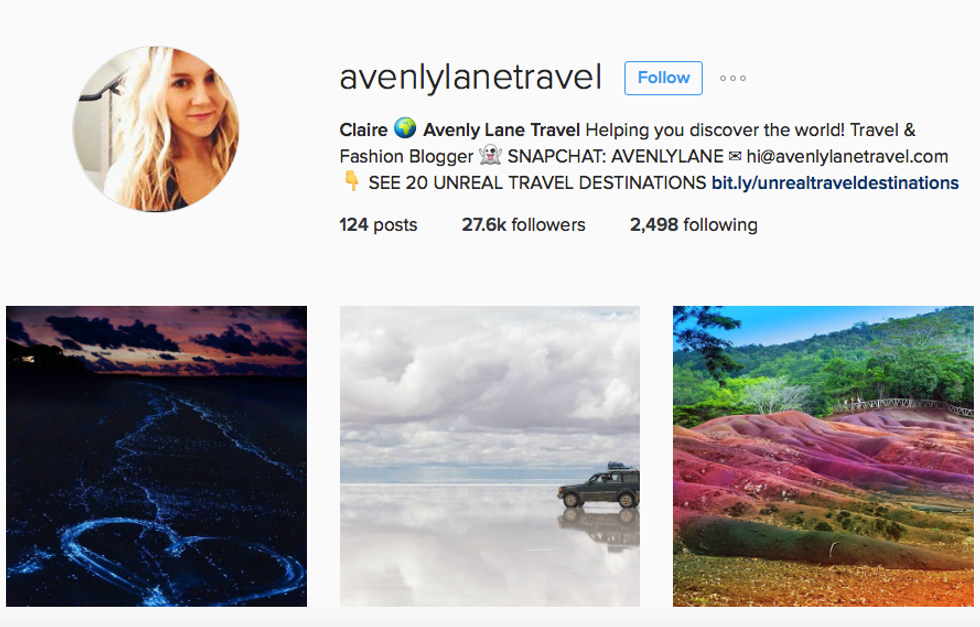 12 Travel Instagrams You Should Be Following