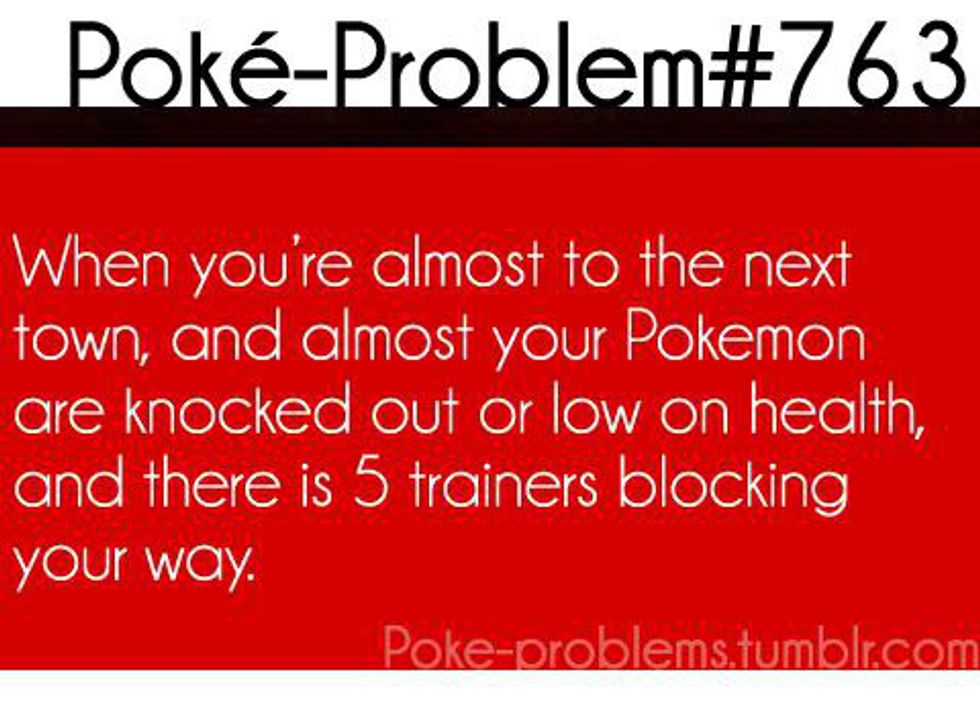 Pokemon Trainer Problems