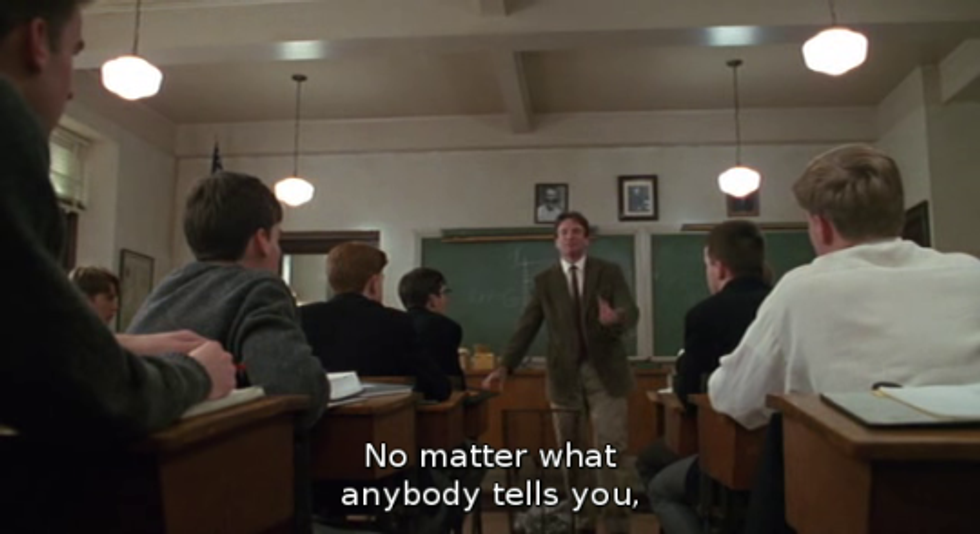 16 Life Lessons From 'Dead Poets Society'