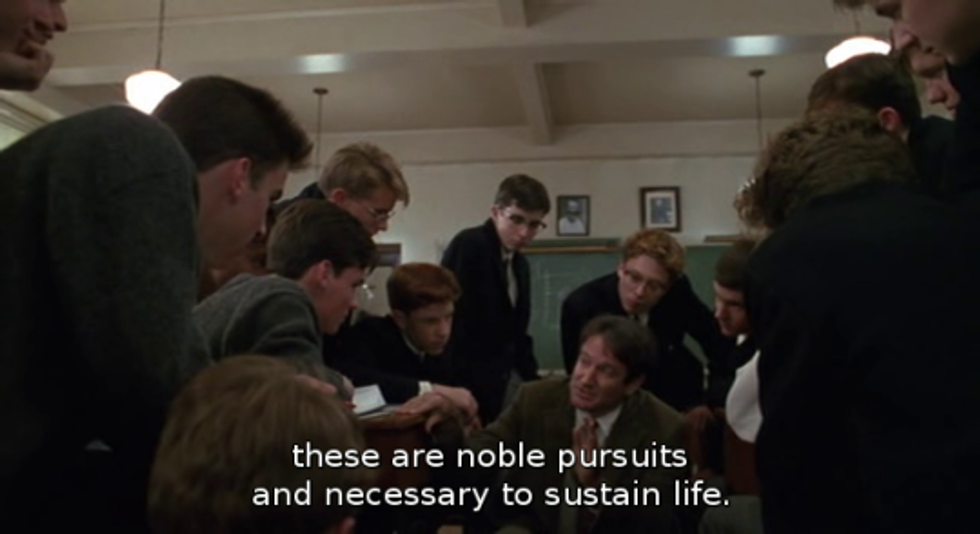 16 Life Lessons From 'Dead Poets Society'
