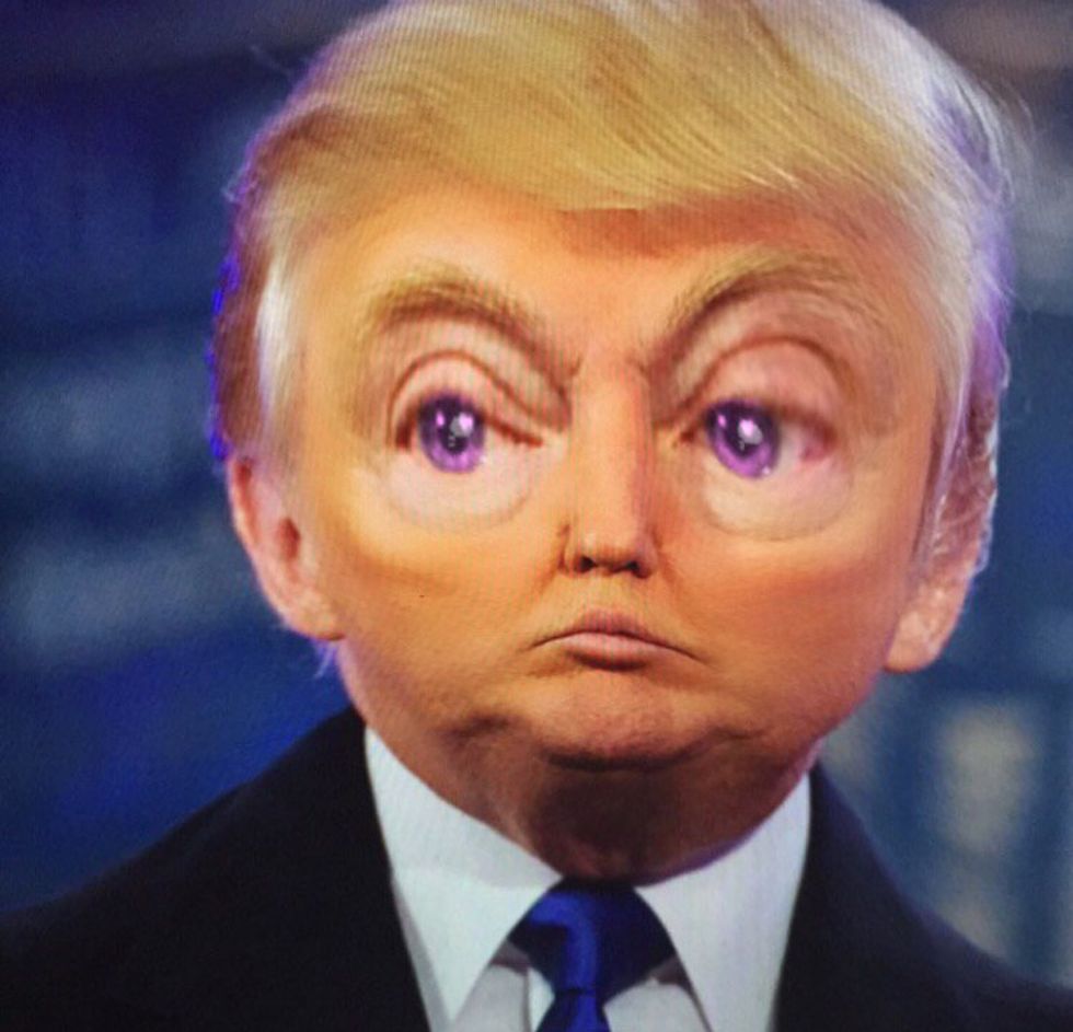 Snapchat Filters Featuring Donald Trump