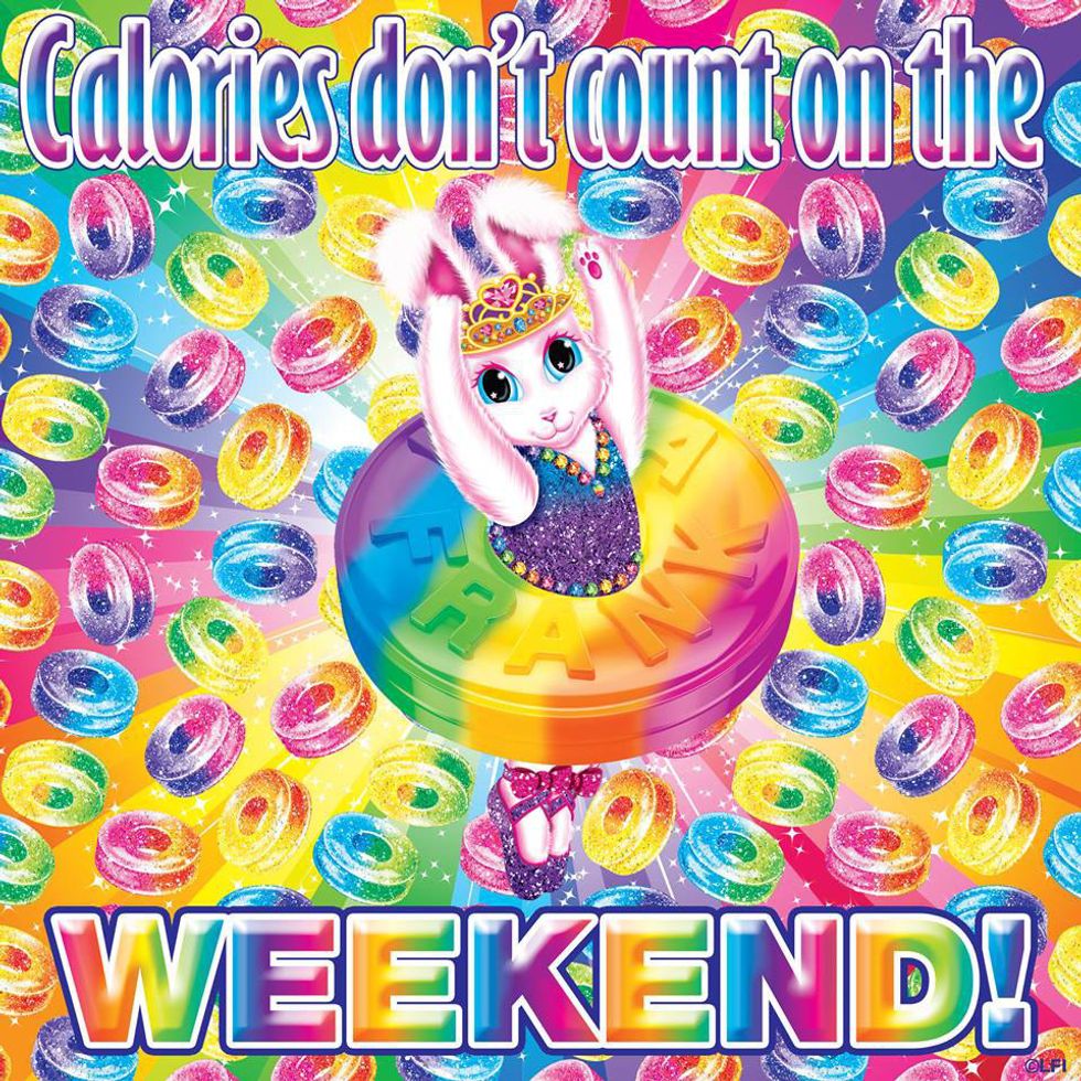 Lisa Frank Art That Every College Student Can Relate To