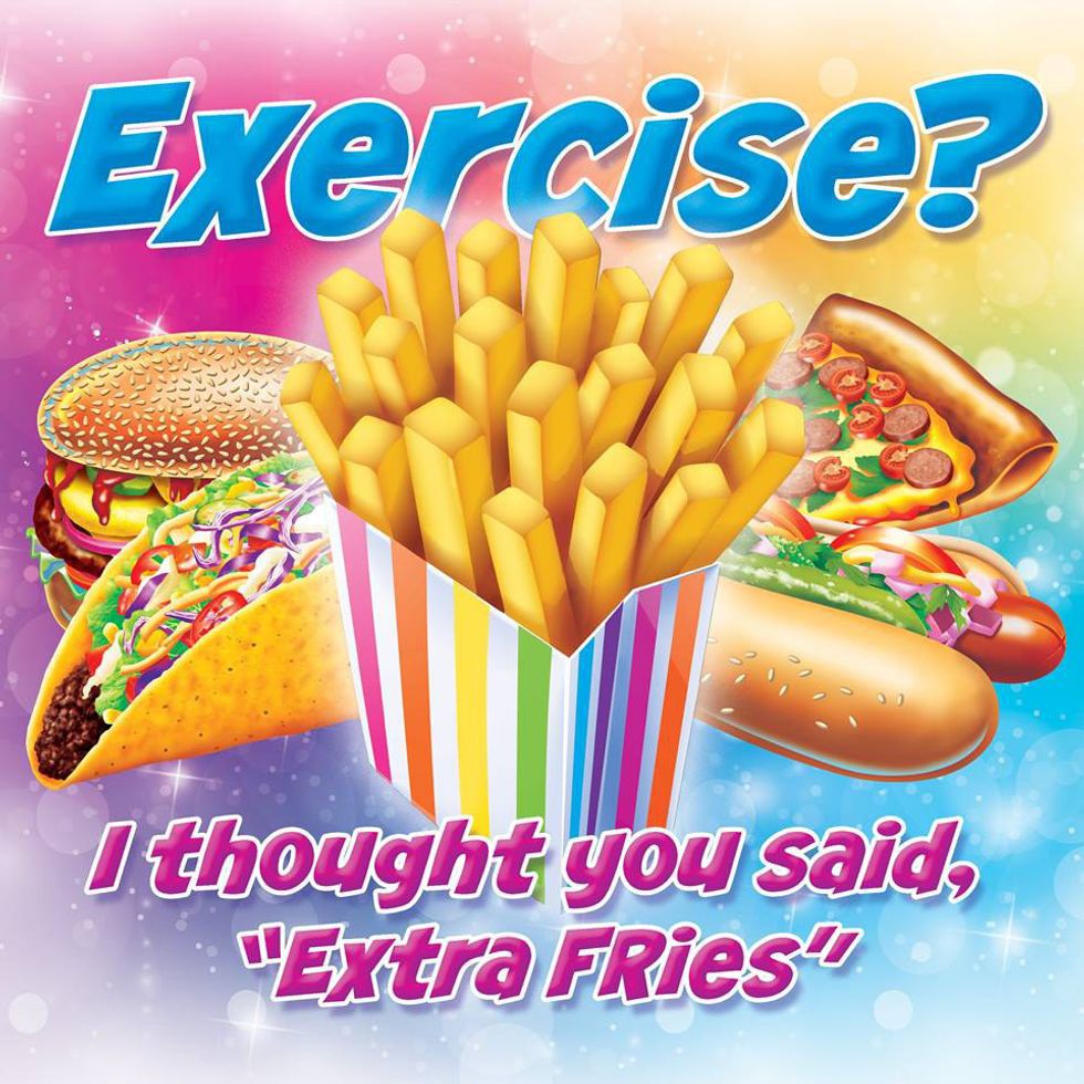 Lisa Frank Art That Every College Student Can Relate To