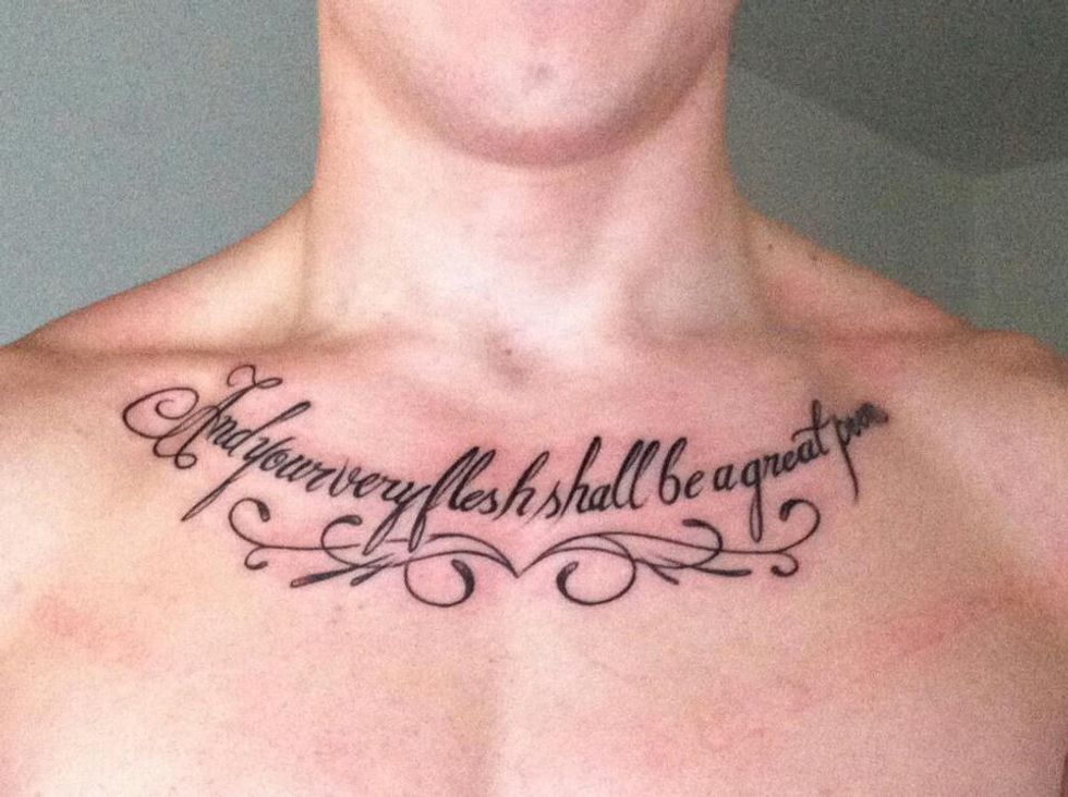 21 Awesome Literary Tattoos That Celebrate National Poetry Month