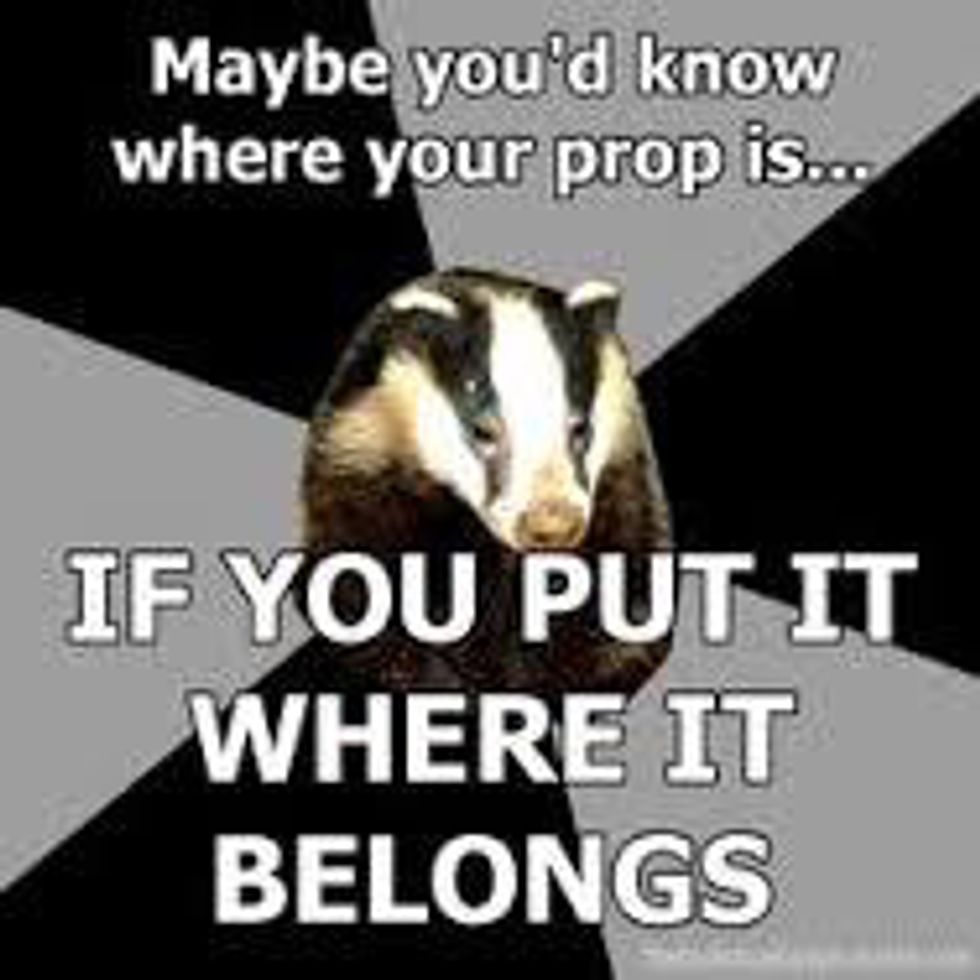 13 Backstage Badger Memes That All Theatre Lovers Know Too Well