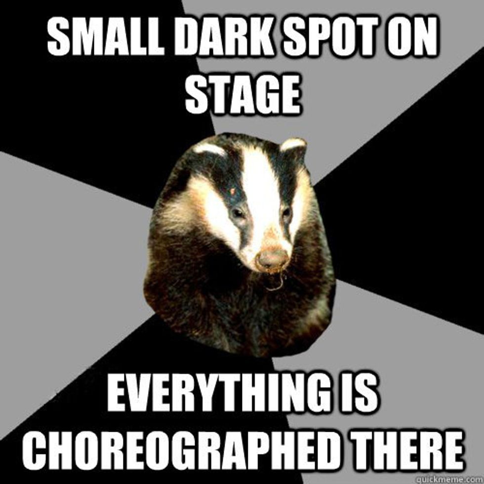 13 Backstage Badger Memes That All Theatre Lovers Know Too Well