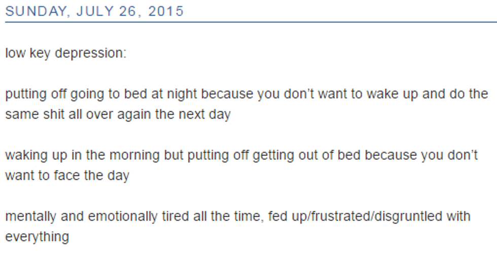 17 Relateable Tumblr Posts About Living With Mental Illness