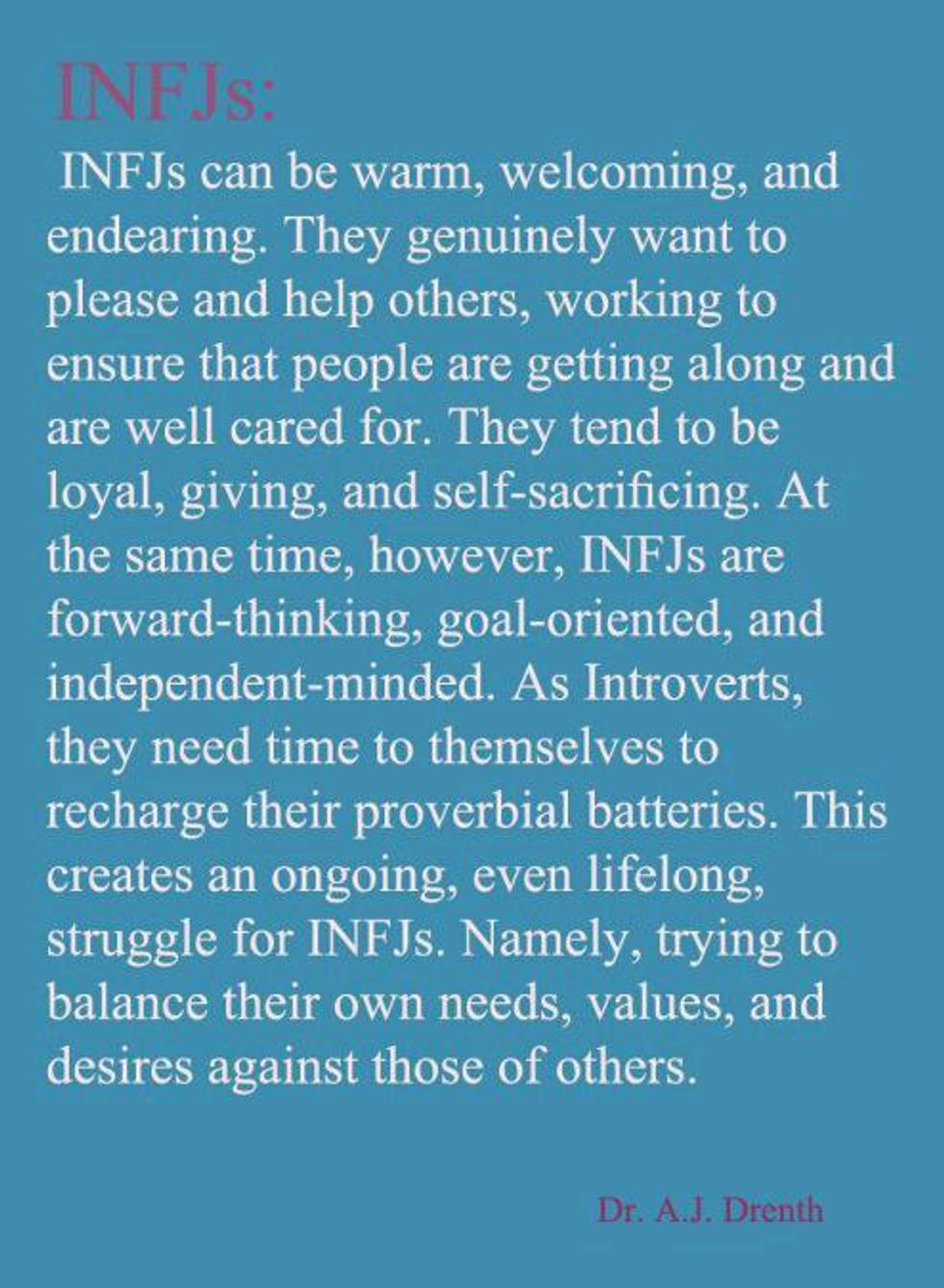 INFJ Is The Rarest And Perhaps Most Fascinating Personality Type